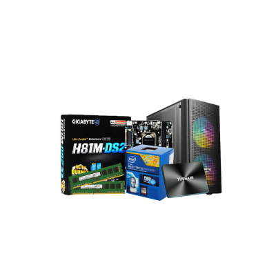 Intel i3 4100 with Gigabyte H81 Motherboard Budget PC